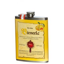 Fein-Brennerei Prinz Prinz Flachmann Birnerla (34 % Vol. 0,2 Liter)