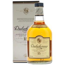 Dalwhinnie Distillery Dalwhinnie 15 Jahre Highland Single Malt Scotch Whisky (43 % vol. 0,7 Liter)