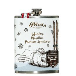 Fein-Brennerei Prinz Prinz Flachmann Winter Marille (34 % vol 0,2 Liter)