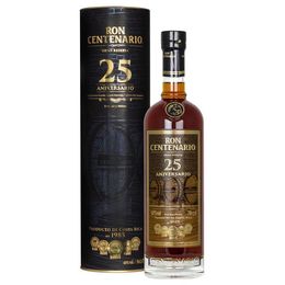 Ron Centenario 25 Gran Reserva Rum (40 % vol 0,7 Liter)