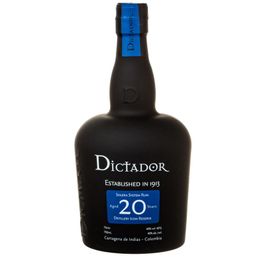 Dictador Rum 20 YO (40 % vol. 0,7 Liter)