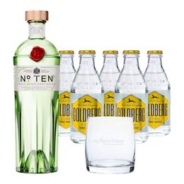 Tanqueray No. 10 Gin & Goldberg Tonic Set (47 % Vol. 1,7 Liter)