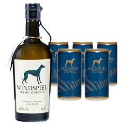 windspiel manufaktur Windspiel Gin & Windspiel Tonic Set (47 % vol. 1,5 Liter)