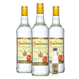 Fein-Brennerei Prinz 3 x Prinz Hausschnaps + gratis Miniatur (34 % Vol. 3 Liter)