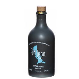 tegernseer spirituosen manufaktur Gin Lago Tegernsee Dry Gin (42 % Vol. 0,5 Liter)