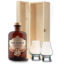 Ron Elmilio Rum-Geschenkset (40 % Vol. 0,7 Liter)