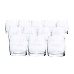 12 x mySpirits Gin und Whisky Tumbler Glas ( 12 Stk.)