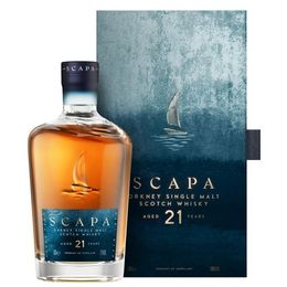 Scapa 21 Jahre Orkney Whisky (52,9 % vol 0,7 Liter)