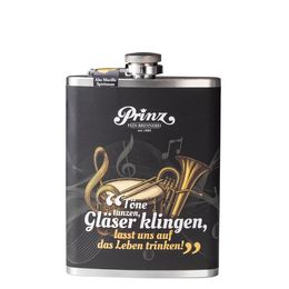 Fein-Brennerei Prinz Prinz Flachmann "Musik" - Alte Marille (41 % vol 0,2 Liter)