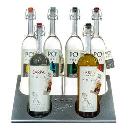 Poli Distillerie Display mit 6 Poli Grappas (40 % vol. 4,2 Liter)
