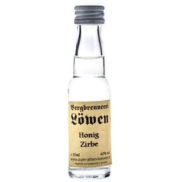 Bergbrennerei L&ouml;wen L&ouml;wen Honig-Zirbe (35 % vol 0,02 Liter)