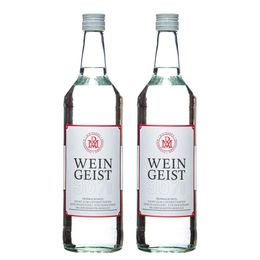 Fein-Brennerei Prinz 2 x Weingeist &ndash; reiner Alkohol 96 % Vol. (96 % vol. 2 Liter)