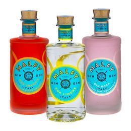 Malfy Gin Set mit Arancia, Rosa & Limone (41 % Vol. 2,1 Liter)