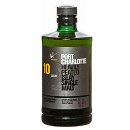 Bruichladdich Distillery Port Charlotte 10 Jahre Islay Single Malt Scotch Whisky (50 % Vol. 0,7 Liter)