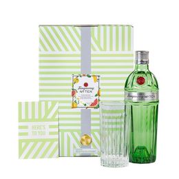 Tanqueray No. 10 Gin Geschenkset mit Glas (47,3 % Vol. 0,7 Liter)