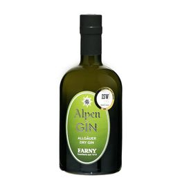 Farny Alpen-Gin Allg&auml;uer Dry Gin (46 % Vol. 0,5 Liter)
