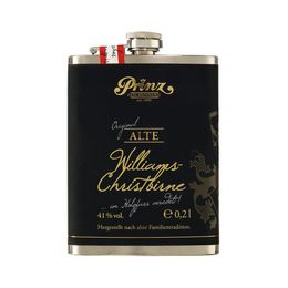 Fein-Brennerei Prinz Prinz Flachmann Alte Williams-Christ-Birne (41 % Vol. 0,2 Liter)