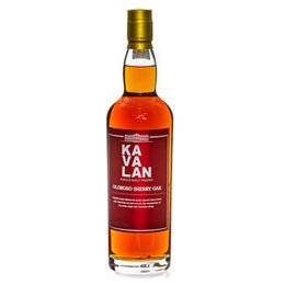 Kavalan Oloroso Sherry Oak Single Malt Whisky (46 % Vol. 0,7 Liter)