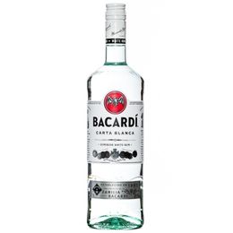 Bacardi Carta Blanca Superior White Rum (37,5 % vol. 1 Liter)