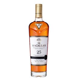 Macallan 25 Jahre Sherry Oak Single Malt Whisky (43 % vol 0,7 Liter)