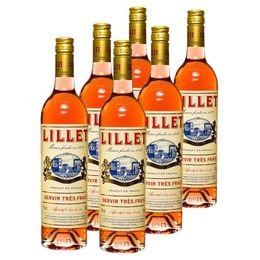 Lillet Ros&eacute; 6er-Paket (17 % vol. 4,5 Liter)