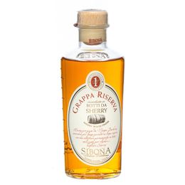 Sibona Antica Distilleria Sibona Grappa Riserva Botti da Sherry (40 % Vol. 0,5 Liter)