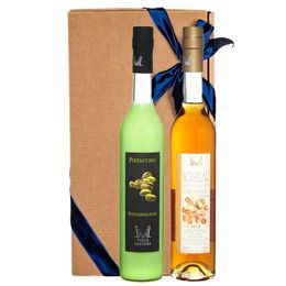 Geschenkset Villa Laviosa Pistacchio + Noselar (17 & 24 % Vol. 1 Liter)