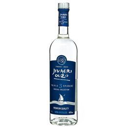 Jivaeri Ouzo Triple Distilled (40 % vol 0,7 Liter)