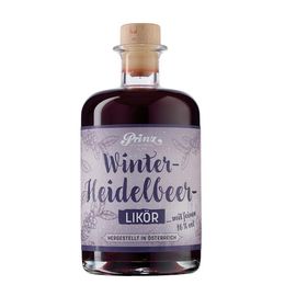 Fein-Brennerei Prinz Prinz Winter-Heidelbeer-Lik&ouml;r (16 % Vol. 0,5 Liter)