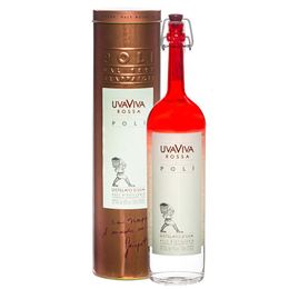 Poli Distillerie Poli UvaViva Rossa Brand aus Trauben (40 % Vol. 0,7 Liter)