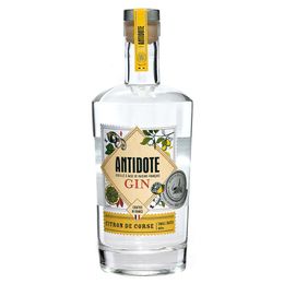 Les Grands Chais de France Antidote Gin Citron de Corse (40 % vol 0,7 Liter)
