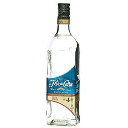 Flor de Cana 4 Extra Seco Blanco Rum (37,5 % Vol. 0,7 Liter)