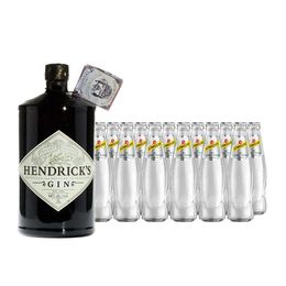 Hendrick&rsquo;s Gin & 12 Schweppes Dry Tonic Water (44 % Vol. 3,4 Liter)
