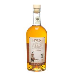 Pisoni Grappa Barricata Teroldego (45 % Vol. 0,7 Liter)