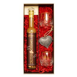 Fein-Brennerei Prinz Prinz Geschenk-Set Lik&ouml;r-Liebe Salted Caramel (17 % vol 0,5 Liter)