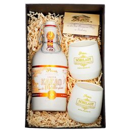 Fein-Brennerei Prinz Prinz Geschenk-Set Nobilady Box Kakao Marille (17,7 % Vol. 0,5 Liter)