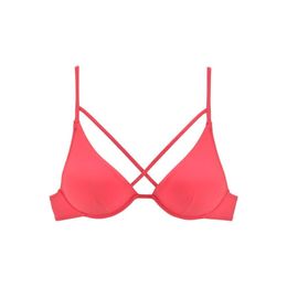 Lascana Bikini Top female Pink size 34