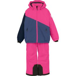 Color Kids COLORKIDS Colorblock Skianzug Kinder - Gr&ouml;&szlig;e 164 - rosa