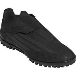 Adidas F50 CLUB VEL TF J Fu&szlig;ballschuhe Kinder - Gr&ouml;&szlig;e 32 - schwarz