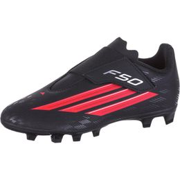 Adidas F50 CLUB VEL FG-MG J Fu&szlig;ballschuhe Kinder - Gr&ouml;&szlig;e 31 1/2 - schwarz
