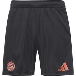 Adidas FC Bayern M&uuml;nchen 24-25 Ausw&auml;rts Fu&szlig;ballshorts Herren - Gr&ouml;&szlig;e M - schwarz