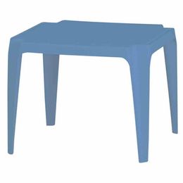 ProGarden Kindertisch Tavolo 56 x 52 x 44 cm auch als Beistelltisch nutzbar, platzsparend stapelbar, Blau