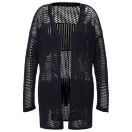 Ulla Popken Knit Cardigan female Blue size 62-64