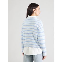 Only Pullover 'ONLJOHANNA' Damen Gr&ouml;&szlig;e M blau / himmelblau / wei&szlig;