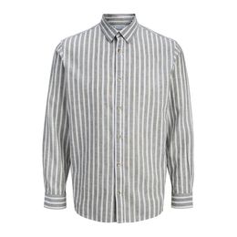 Jack & Jones Jack & Jones Button Up Shirt 'JJESummer' male Grey size XXL