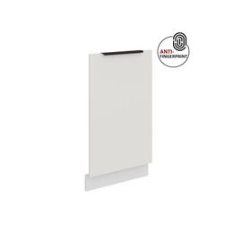 K&uuml;chen-Preisbombe Frontblende f&uuml;r vollintegrierten Geschirrsp&uuml;ler 45 cm ARIA Wei&szlig; + Weiss matt