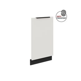 K&uuml;chen-Preisbombe Frontblende f&uuml;r vollintegrierten Geschirrsp&uuml;ler 45 cm ARIA Wei&szlig; + Schwarz matt
