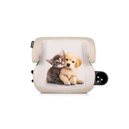Chipolino Kindersitzerh&ouml;hung Go Boost i-Size Isofix (125-150cm) Getr&auml;nkehalter beige
