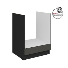 K&uuml;chen-Preisbombe K&uuml;chen Herdschrank 60 K&uuml;che ARIA Graphite matt Anti Fingerprint K&uuml;chenzeile