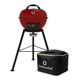 Outdoorchef City Gasgrill 420 G SE Red mit Tasche